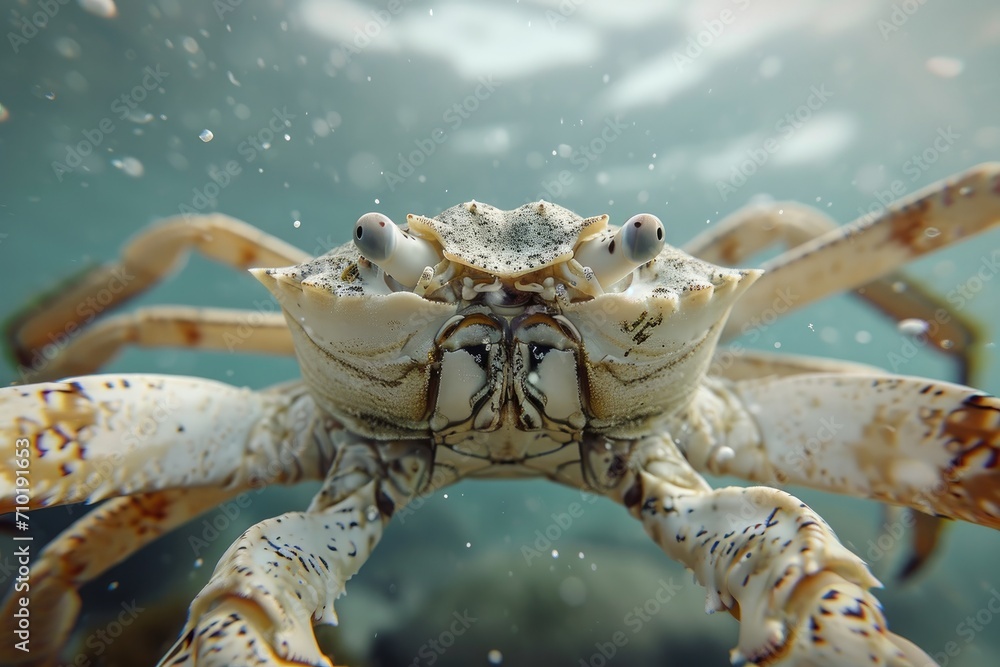 An up-close look at the intricate beauty of a freshwater crab, its ...