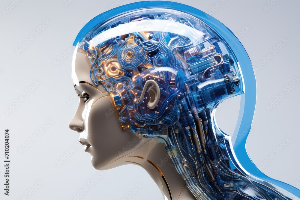 Stock-Illustration „Brain diagnostic techniques, including X-ray, CT ...