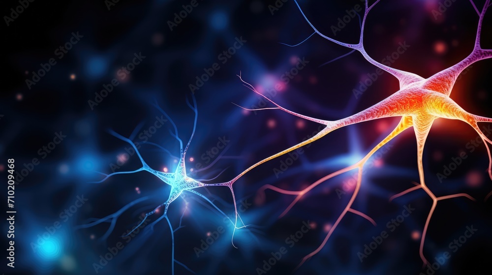 Complex neuronal network neurons synapses in brain. Explore neural encoding and decoding ...