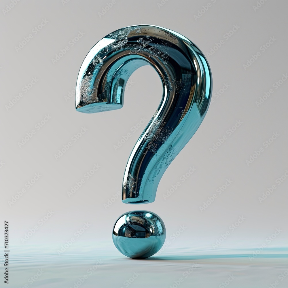 Realistic 3D Blue Question Mark, Background Images , Hd Wallpapers ...