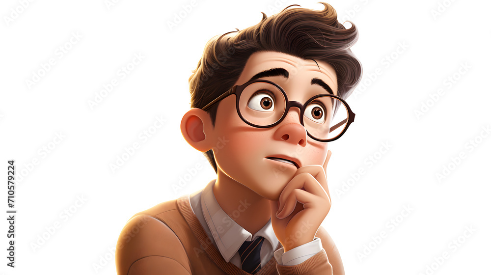 Curious Student, PNG, Transparent, No background, Clipart, Graphic ...