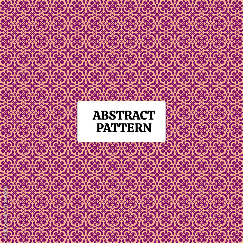 Image vectorielle Stock A seam pattern with a repeating design suitable ...