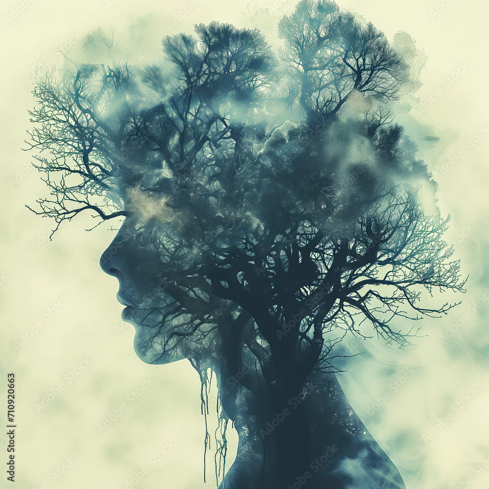 illustration highlighting the inner struggles faced by neurodivergent ...