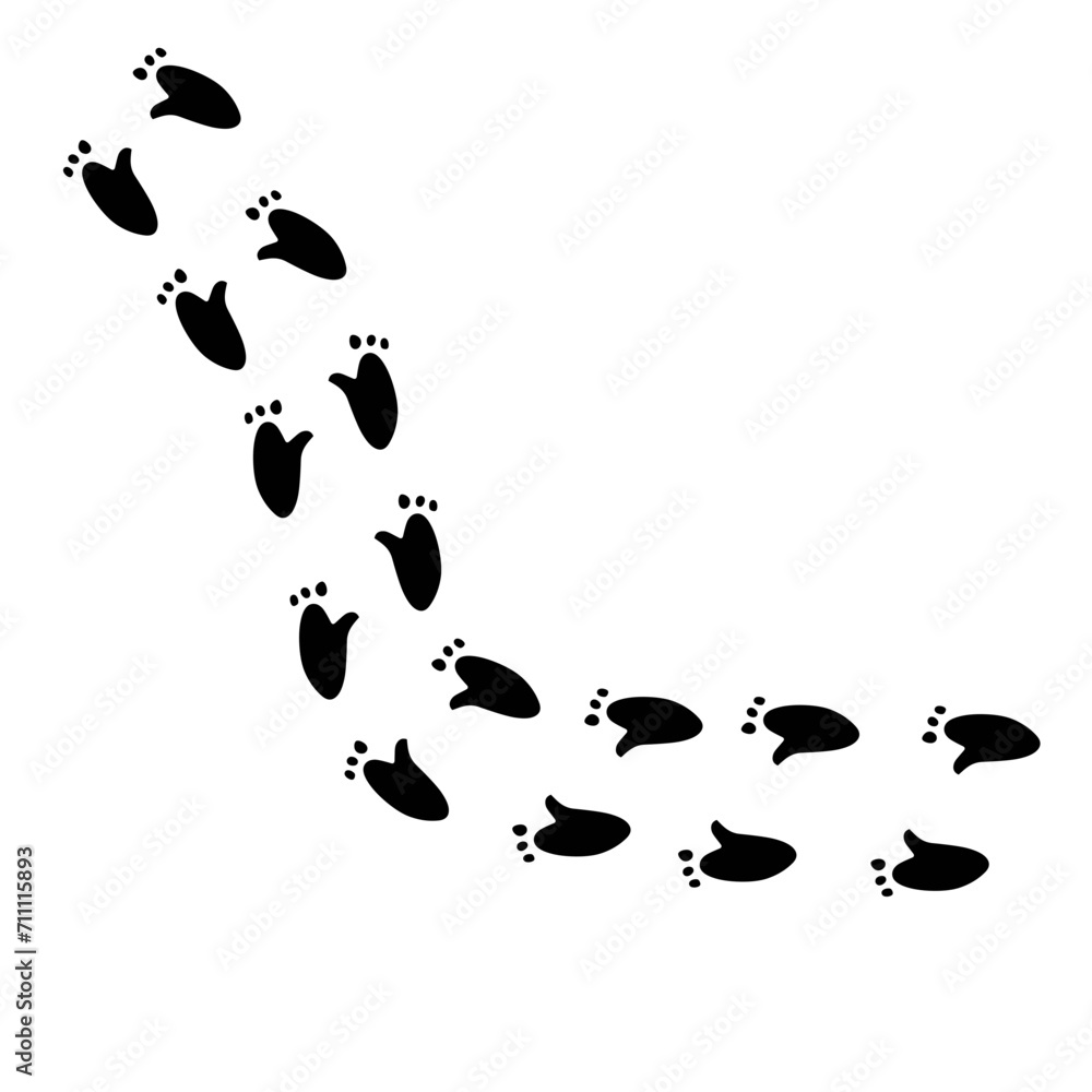 animal footprint icon 素材庫向量圖 | Adobe Stock