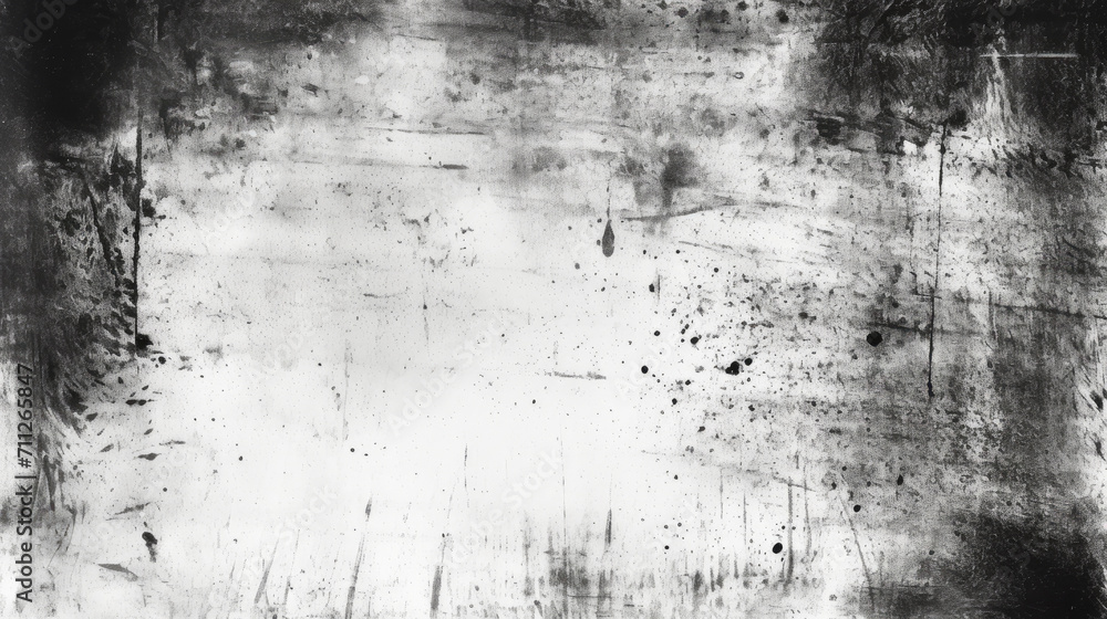 Black and White Paint Splatter Painting Abstract artwork for ...