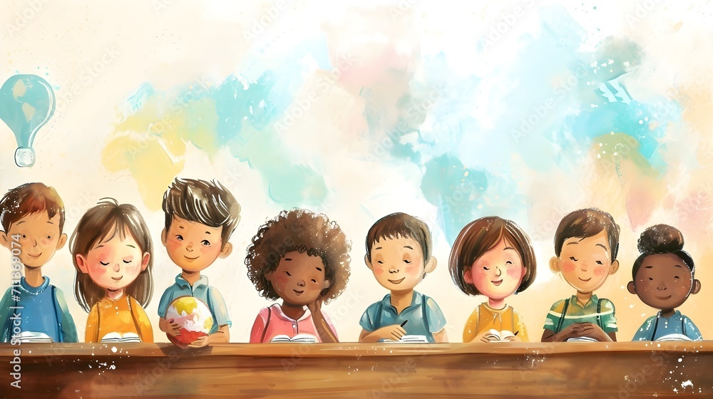 Celebrating the Impact of Diverse Educators Worldwide Stock Photo ...