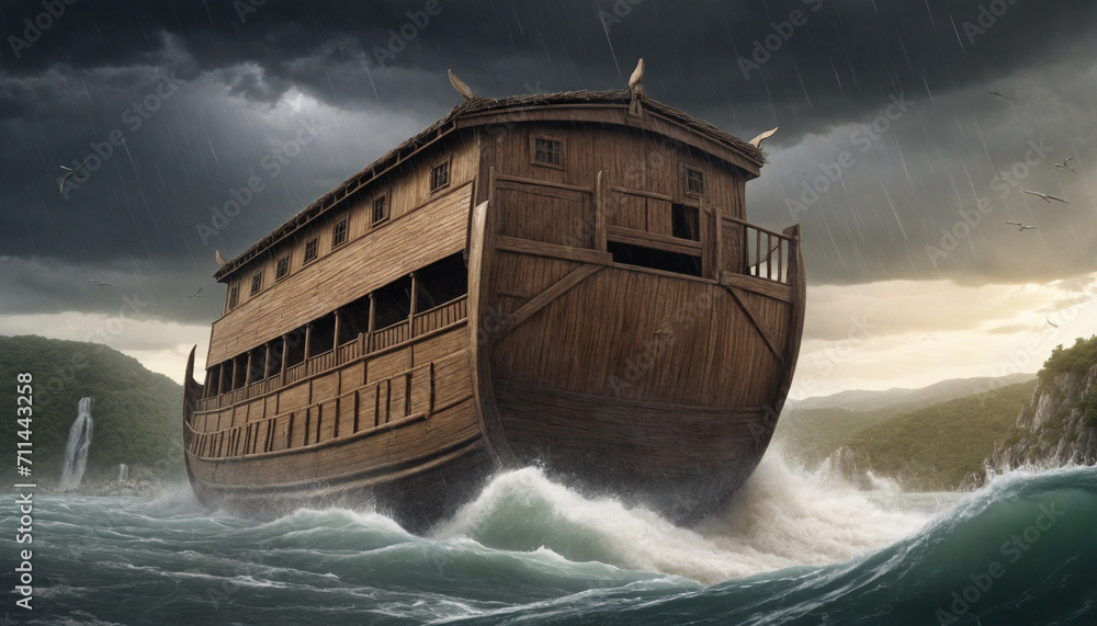 A Biblical Tale of Disaster and Redemption Stock Photo | Adobe Stock