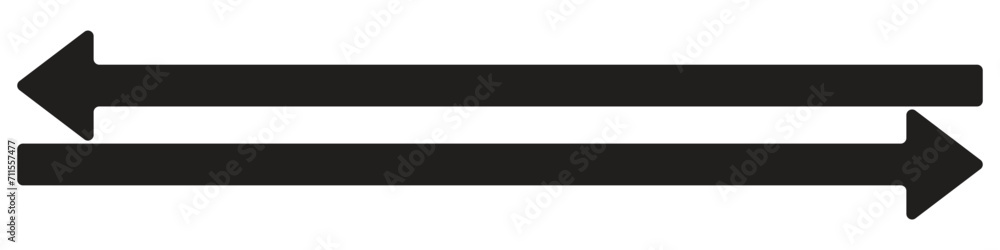 long Arrows vector set. Arrow icon collection. Set different arrows or ...