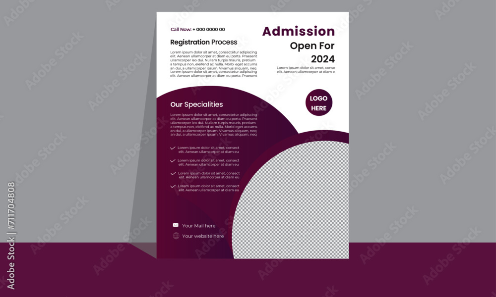 Corporate Premium business flyer template rgb redy to print and color ...