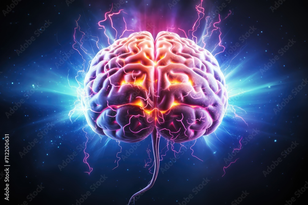 Neurological diagram depicts various brain diseases such as Alzheimer's ...