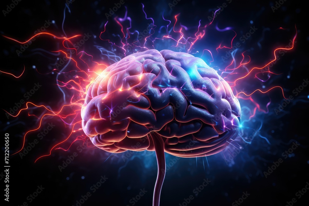 Neurological diagram depicts various brain diseases such as Alzheimer's ...