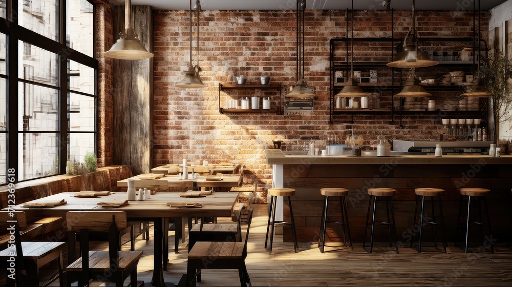 cooking counter restaurant background illustration dining hospitality ...