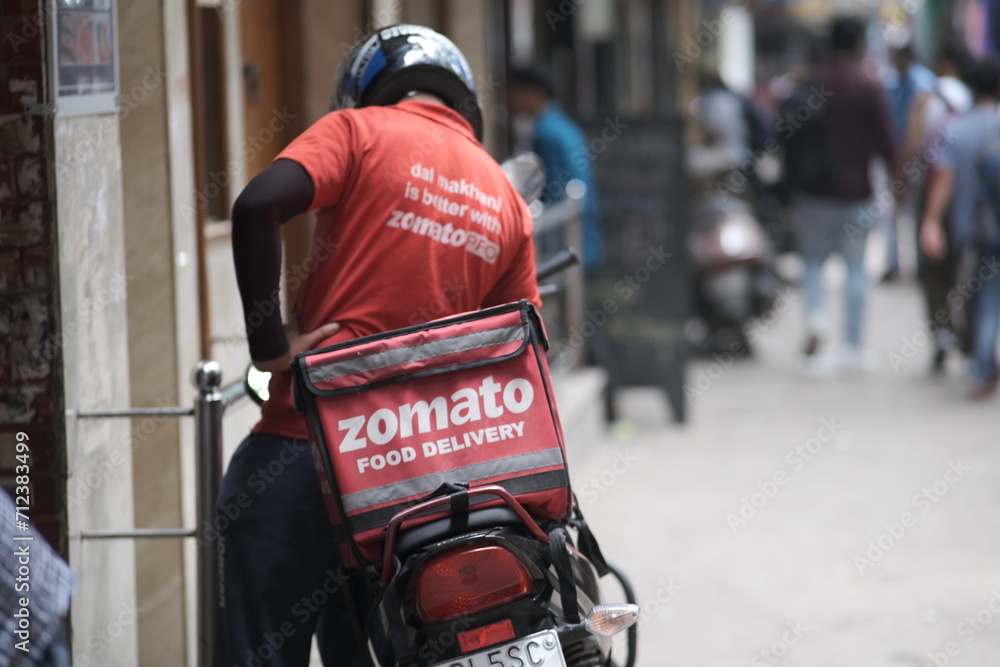 Zomato delivery, an online restaurant guide and food ordering platform ...
