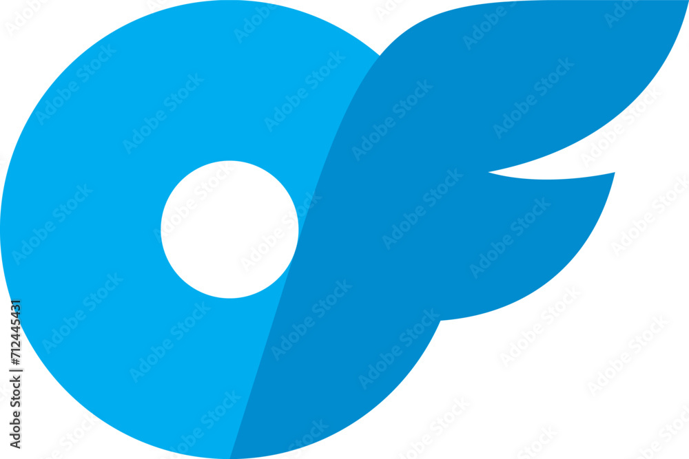 OnlyFans, social media app icon. Blue logo with text on white ...