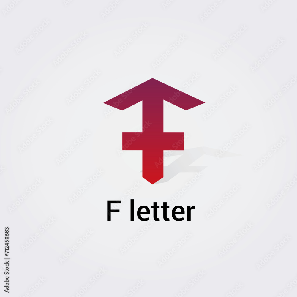 Icone Lettre F pour Design Logos, Symbole, Illustration Pictogramme ...