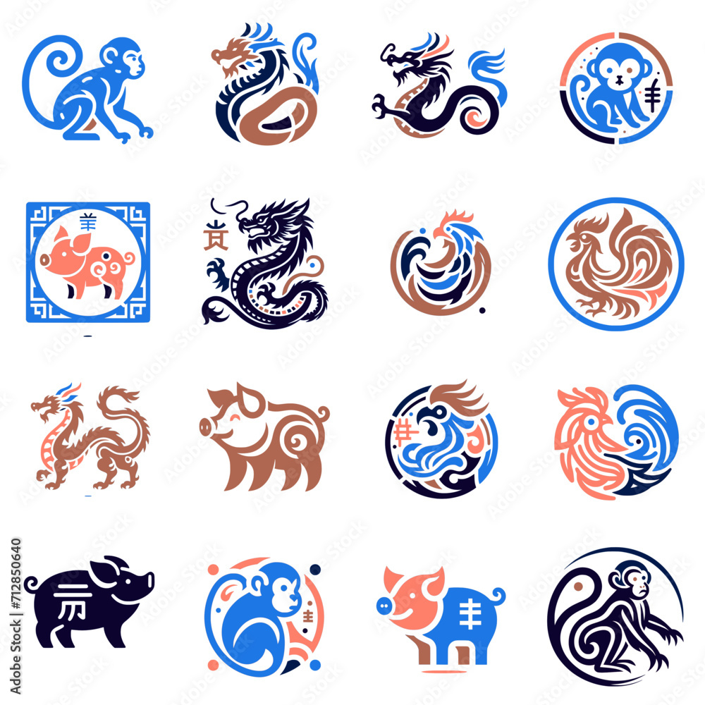 The luckiest Chinese zodiac signs in 2024 : Monkeys, Roosters, and Pigs ...