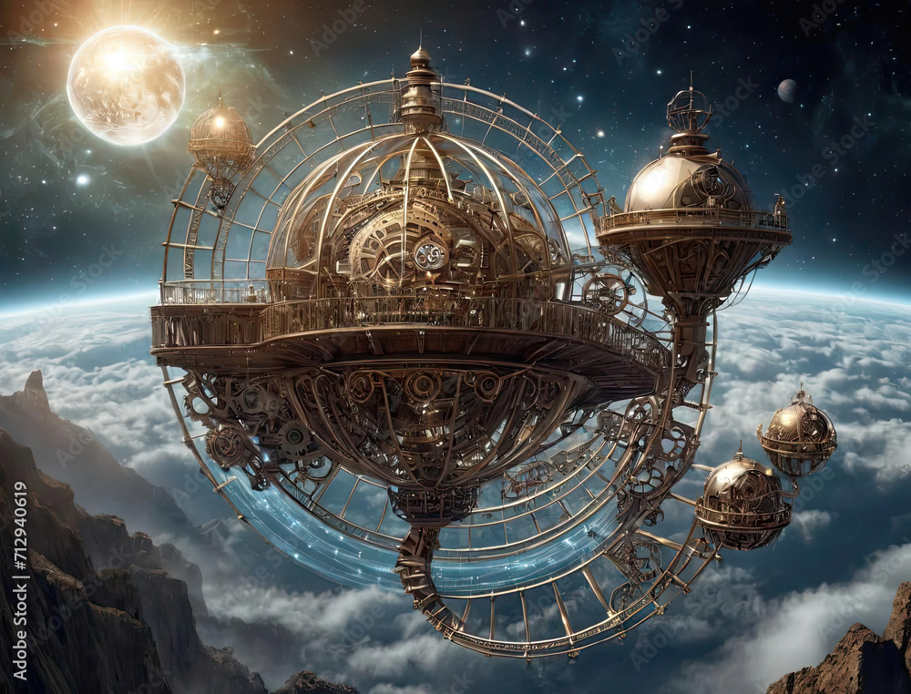 Enchanting Steampunk-inspired Psychedelic Journey with Infinite ...