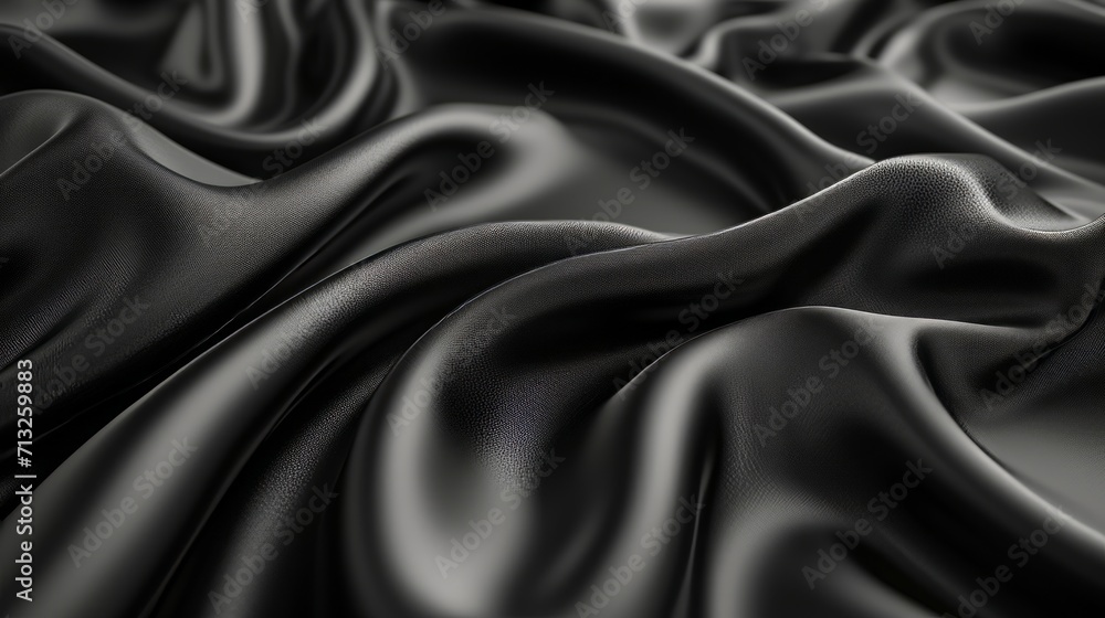 The all-black background, with its monochromatic depth and subtle grain ...