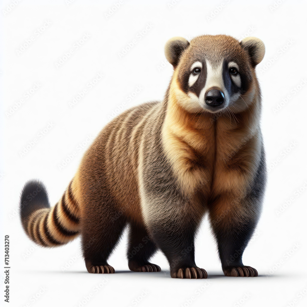 Coati, nasua, pizote, anton, tejon mexicano, Coatimundi, Hog-nosed Coon ...