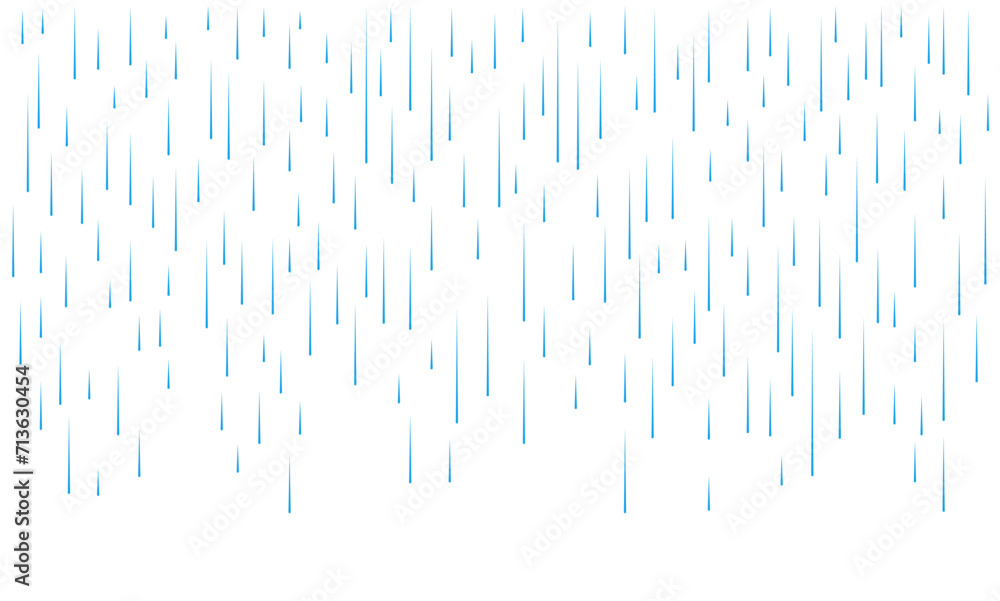 Rainy season water drops rain background illustration vector Stock ...