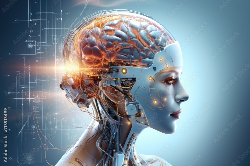 Brain sectional imaging X-ray and CT scan technique, cyborg radiography ...