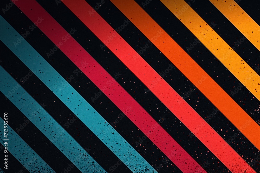 Colorful Nostalgia Burst: 1970s, 80s, and 90s Retro Colors Illuminate ...