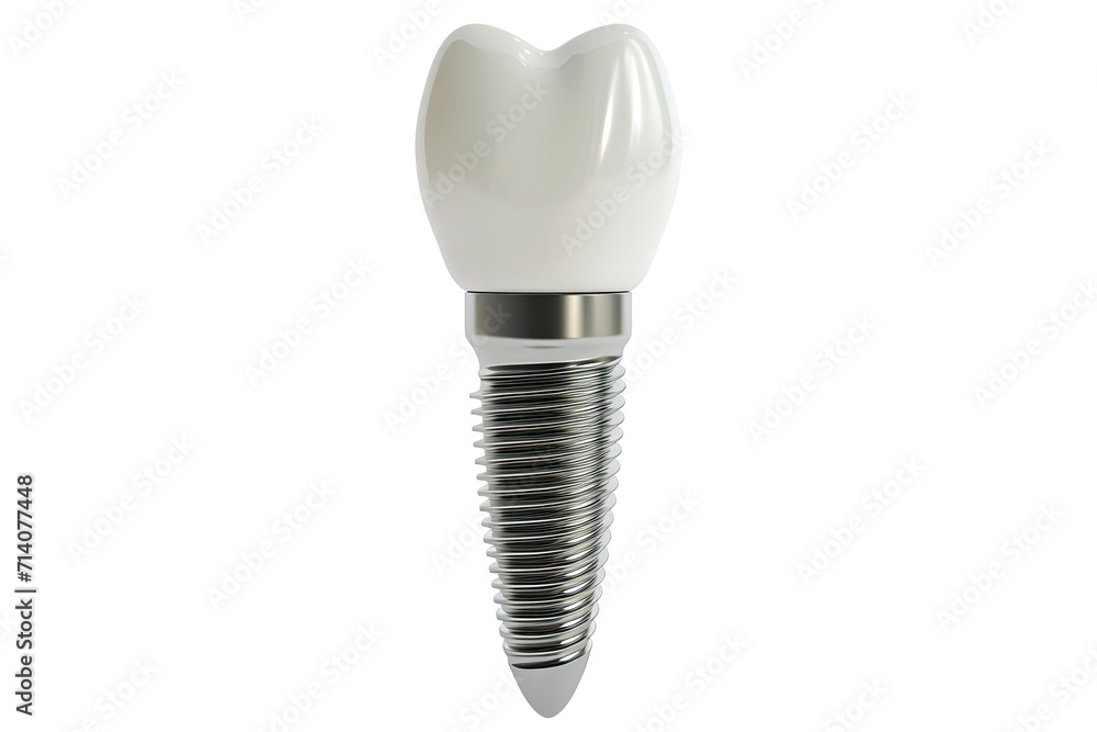 Implants and dental bridge with for installation and preserves isolated ...
