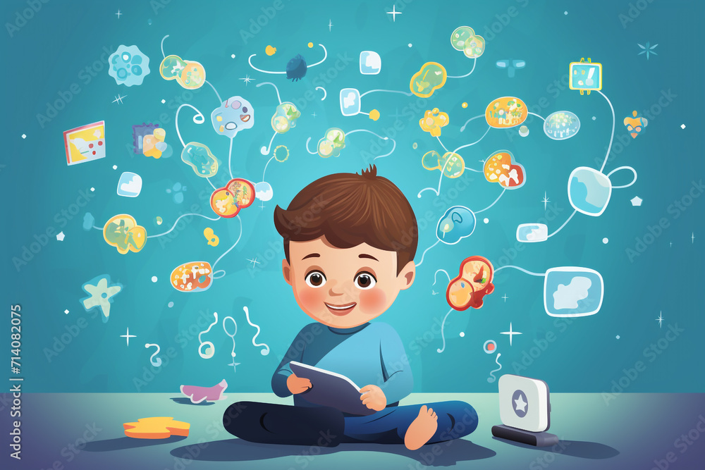 visual representation for World Autism Day that captures the impact of ...