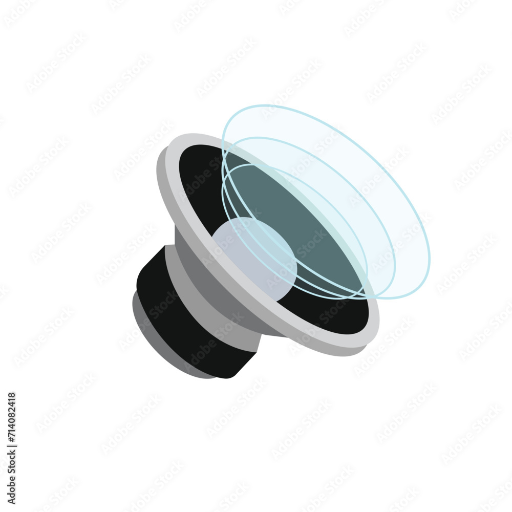 volume speaker music audio sound vector emoji Stock Vector | Adobe Stock