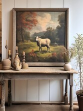 Painted Rustic Stream Free Stock Photo - Public Domain Pictures