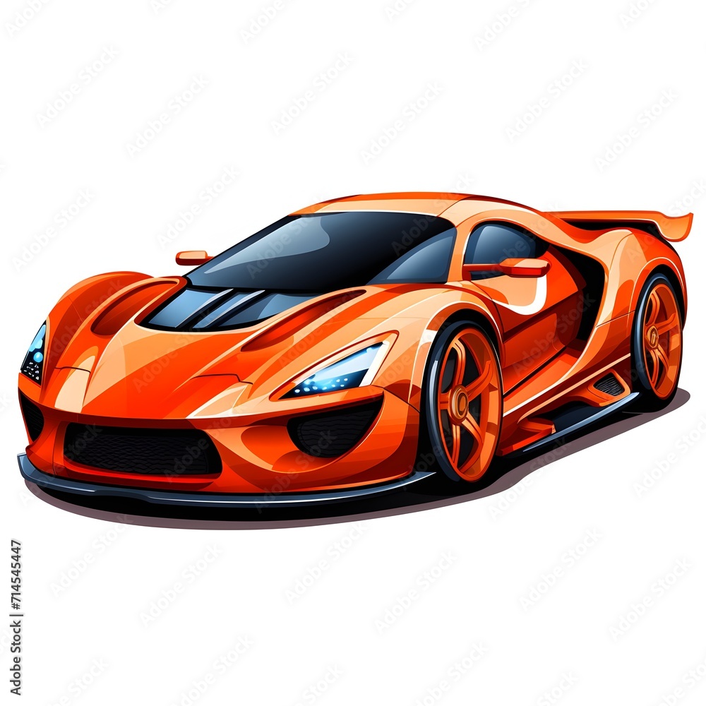 car vector image with transparent background Stock Illustration | Adobe ...