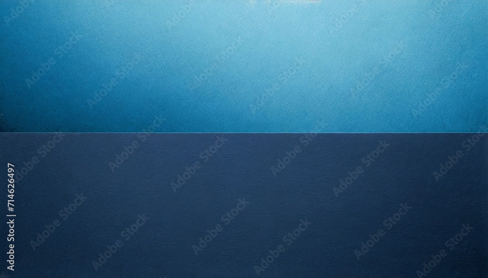 two tone color dark navy blue gradation with teal paint on recycled ...