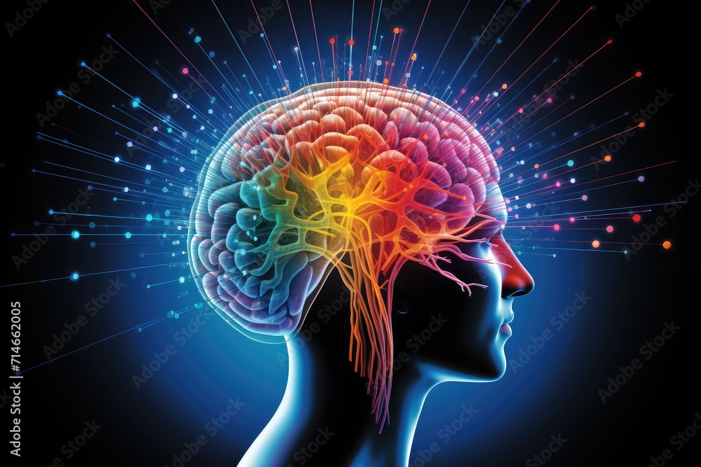 Neuroimaging Science Medtech Scientific Axon illustration ...