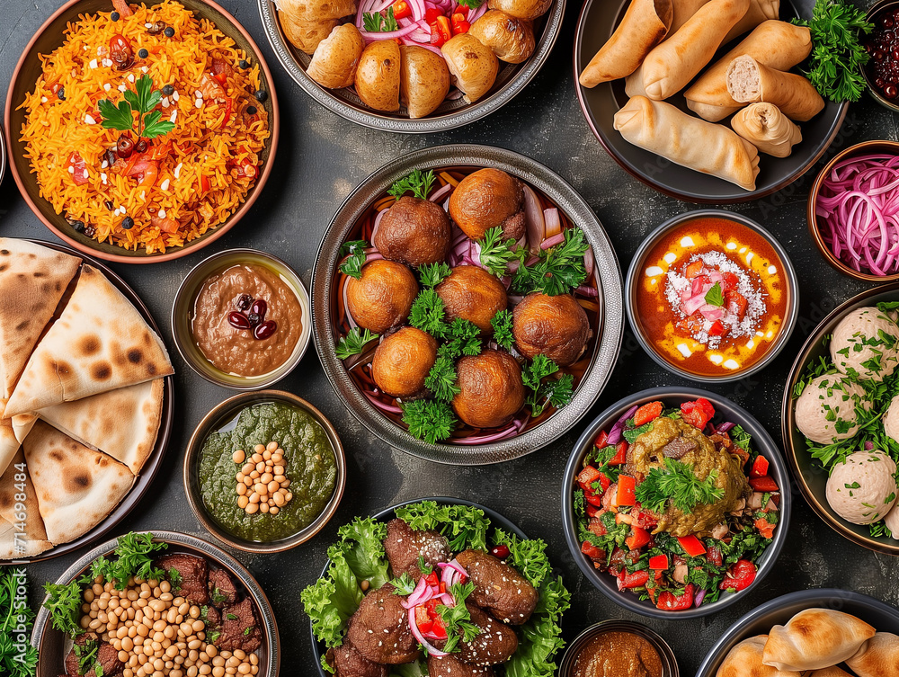 Arabic Cuisine: Middle Eastern traditional lunch. It's also Ramadan ...