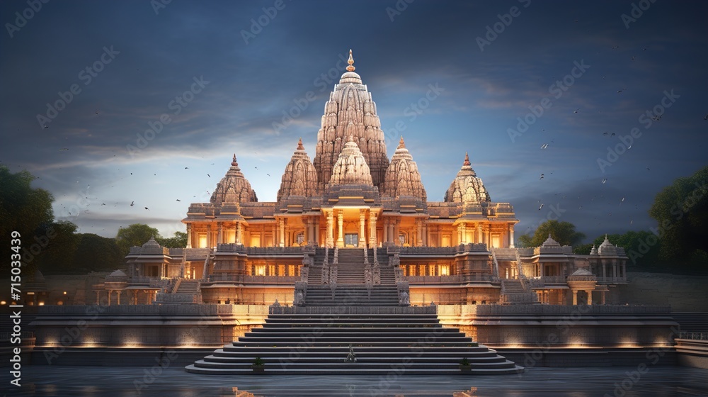 shri Ram Mandir Temple in Ayodhya,birth place Lord Rama, 22nd January ...