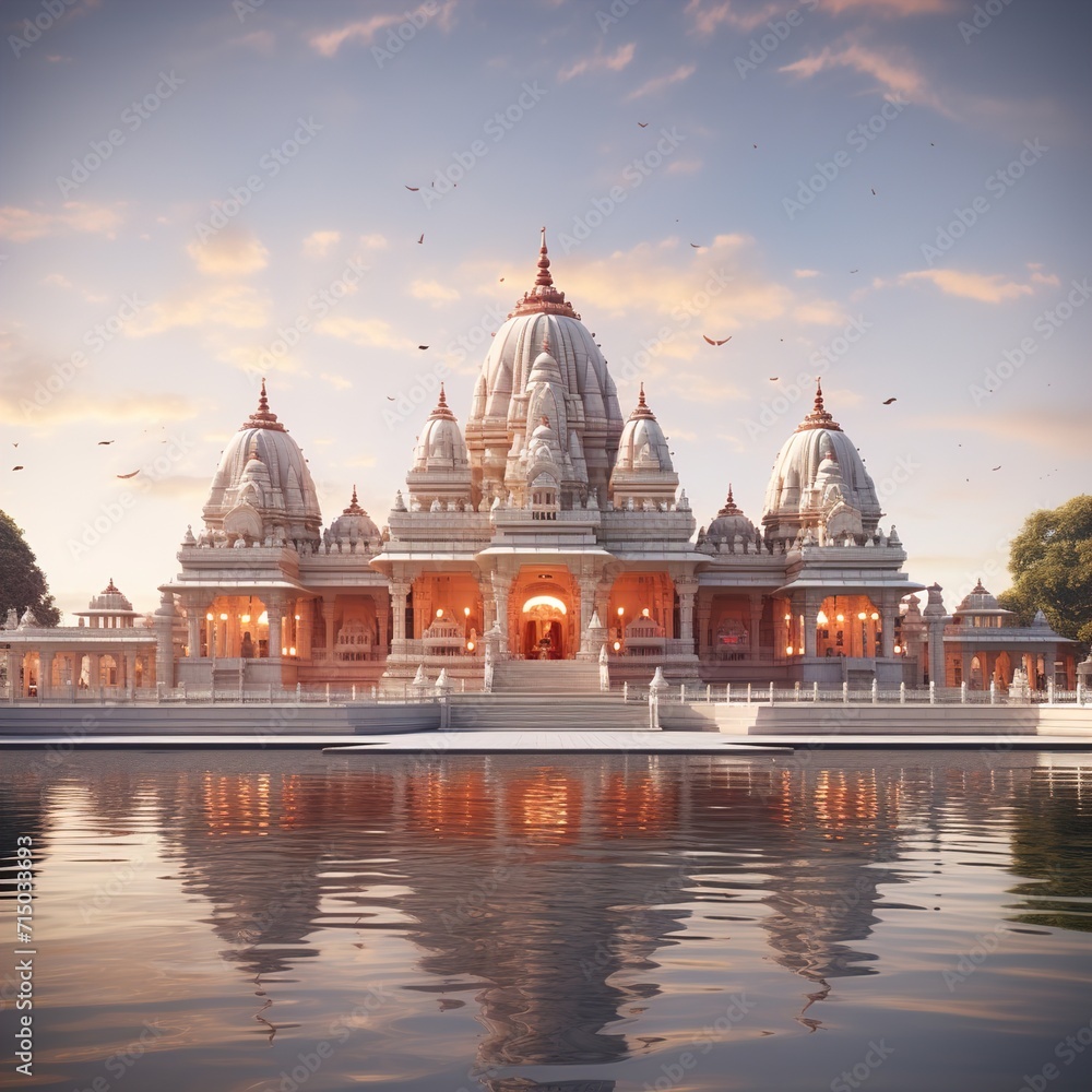 shri Ram Mandir Temple in Ayodhya,birth place Lord Rama, 22nd January ...