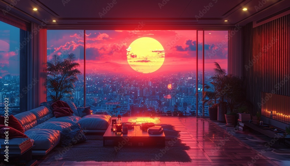 animated virtual backgrounds, stream overlay loop, interior, cozy ...