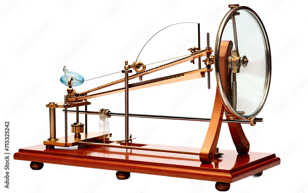 Hooke Law through an Advanced Spring Constant Apparatus on a White or Clear Surface PNG ...