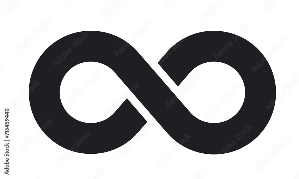 Infinity Symbol on Transparent Background, PNG Stock Illustration ...