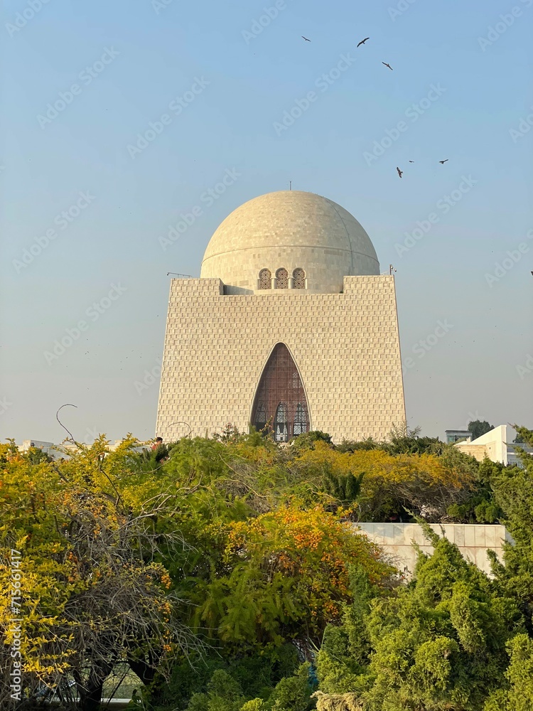Crafting Decorative Wood Stamp Pakistan Travel Mazar-e-Quaid Stamp - 1 ...