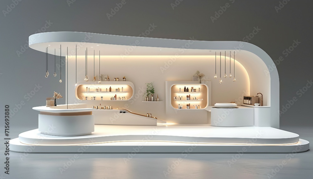 Convertible Showcase, a podium design that can be easily customized and ...
