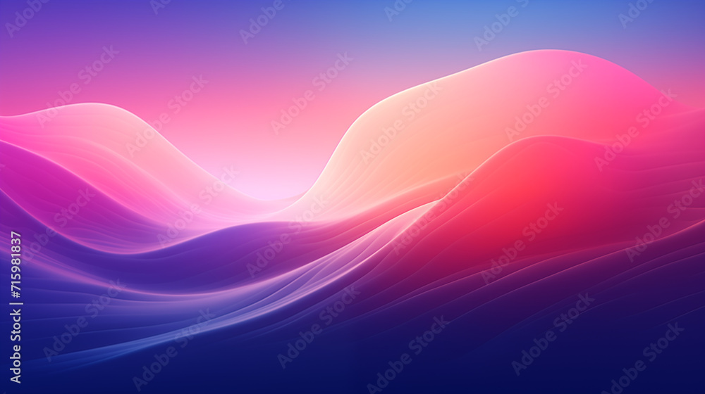 gradient waves background Stock Illustration | Adobe Stock