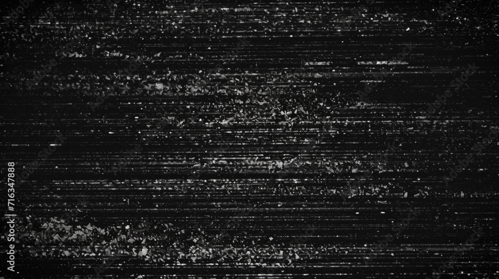 Overlay Or Screen Mode Vhs Tv Noise Texture. Static Black And White ...