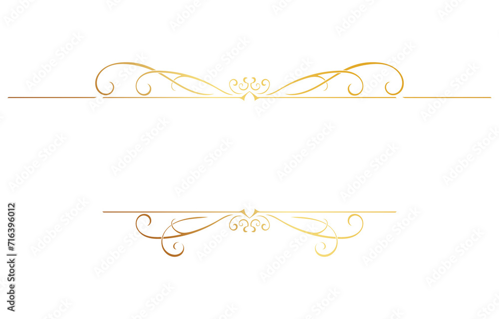 vintage horizontal frame Label lines for making catalogs and brochures ...