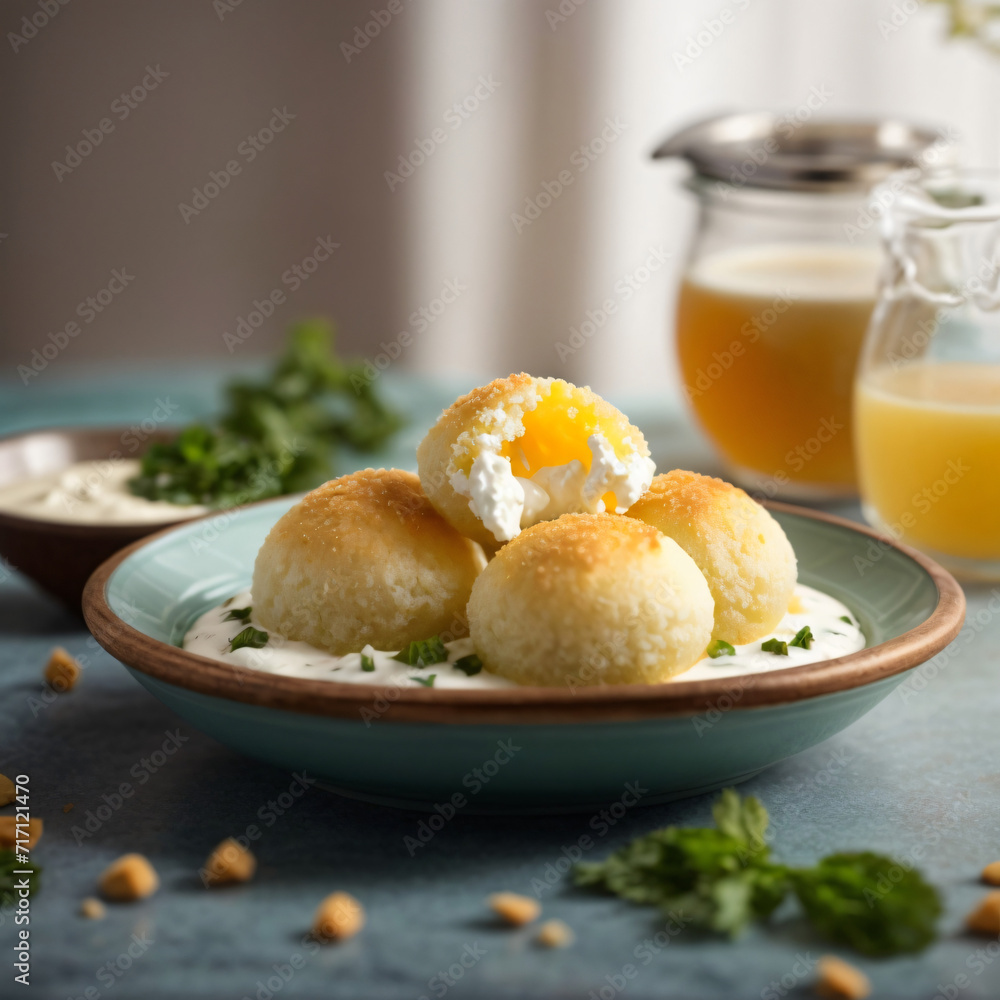 Dahi Puri - Crispy Semolina Puffs Bursting with Creamy Yogurt Filling ...