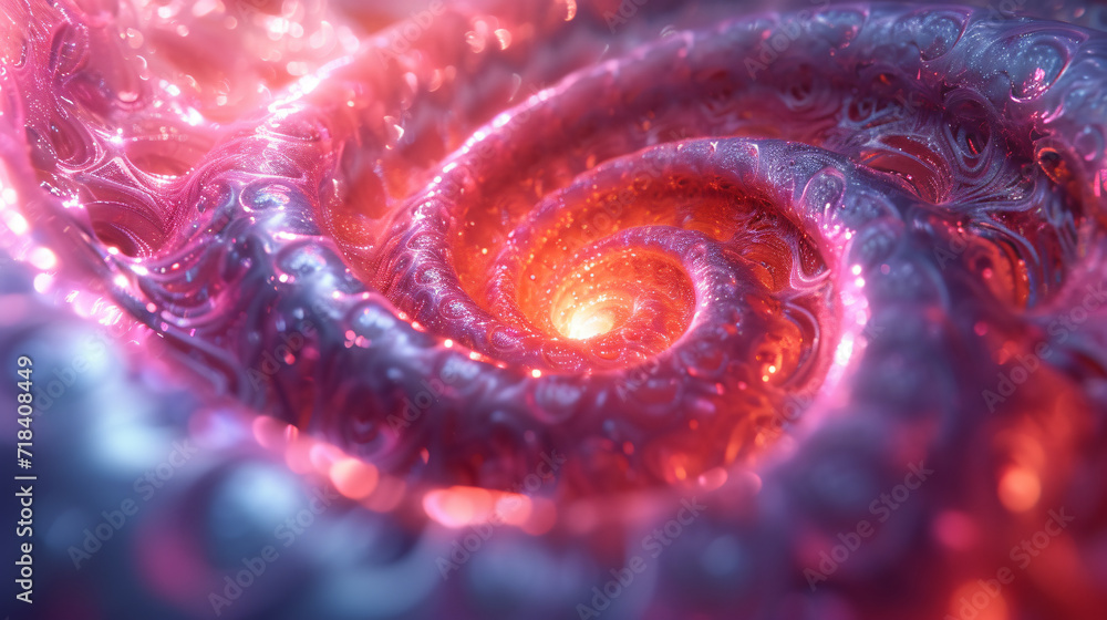 refraction, reflection & sparkle render, in the style of interlocking ...