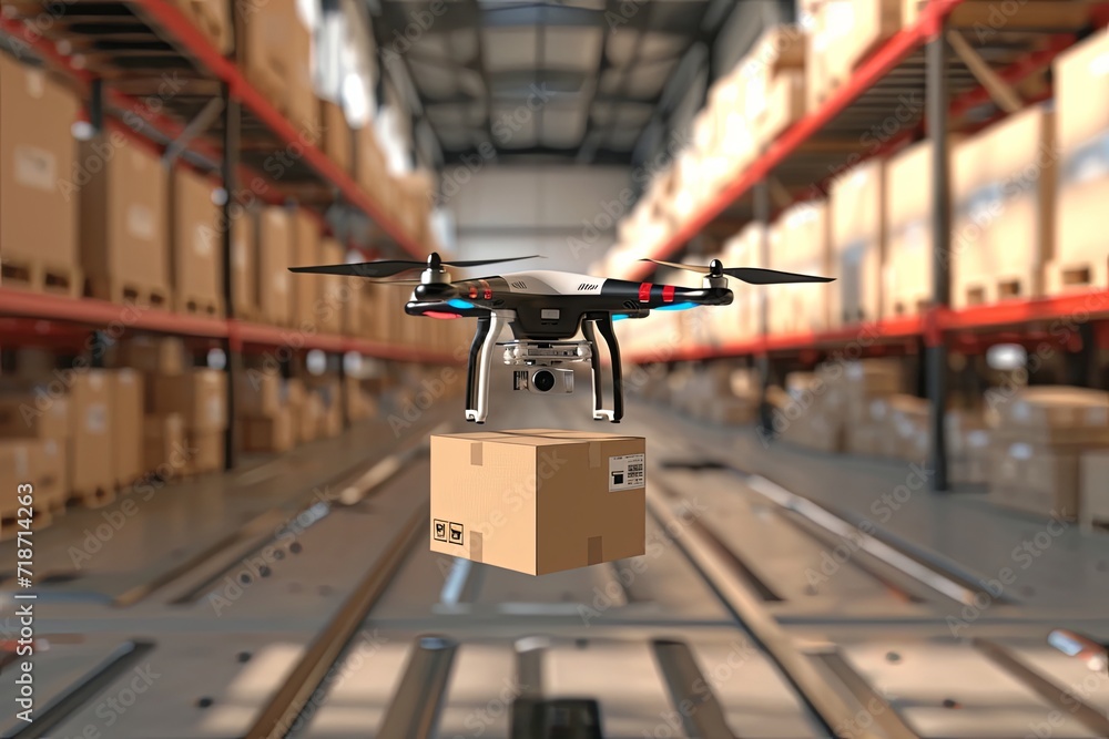 Robotic vertical mobility autonomous micro drone technology. Innovative ...