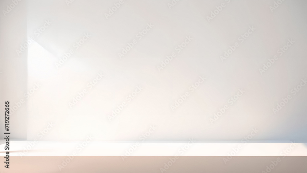 Minimalistic simple light pearl background for product presentation ...
