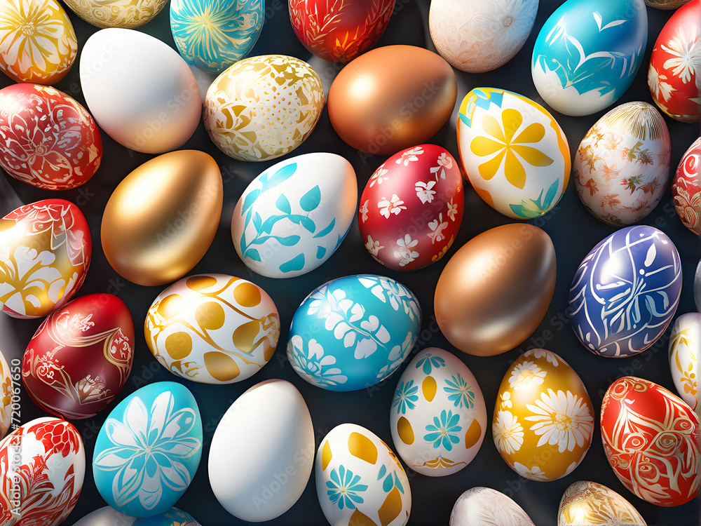 Spring Equinox Splendor: Celebrating Easter with Decorated Eggs ...