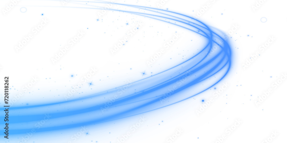 Blue Speed Lines Png